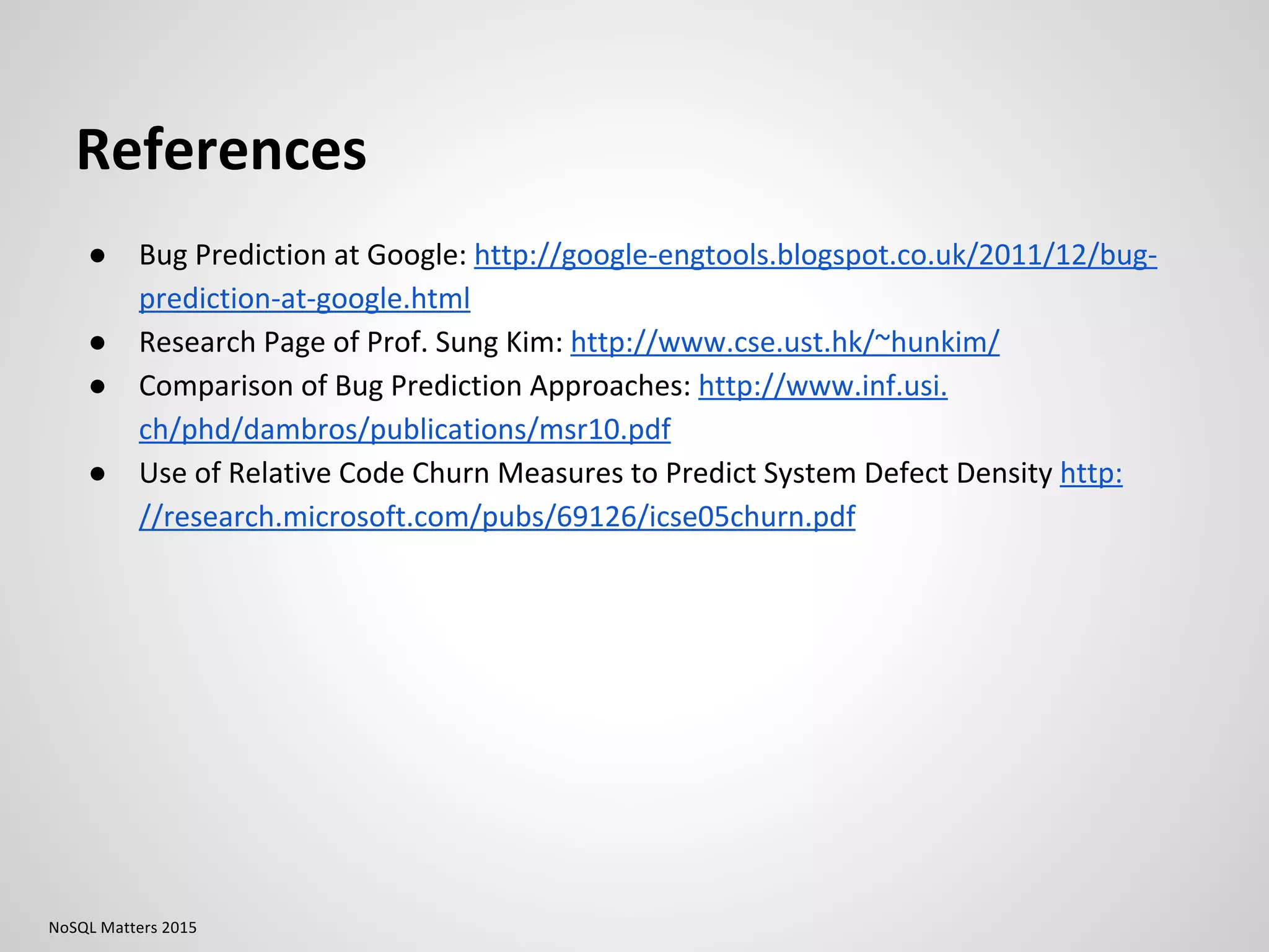 Nathan Ford- Divination of the Defects (Graph-Based Defect Prediction through Change Metrics ...