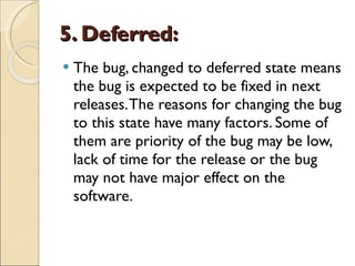 Bug Reporting | PPT