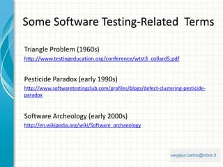 Introduction to Testing Industry | PPTX | Technology & Computing