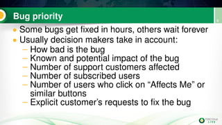 BOF "Everything about MySQL bugs" | PPT