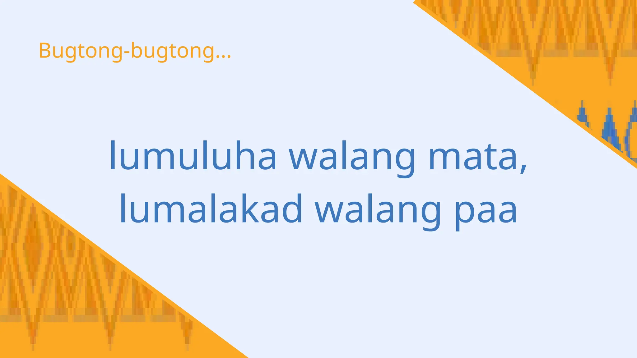 Bugtong bugtong-..onlayn.pptx mythical creature lave koto | PPT