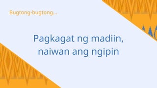 Bugtong bugtong-..onlayn.pptx mythical creature lave koto | PPT