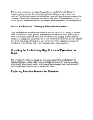 Bug with Eyelashes Treatment process.docx