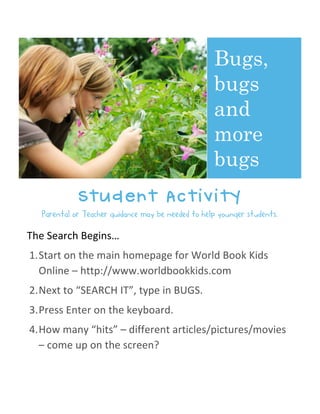 World Book Online for Kids Tutorial | PDF