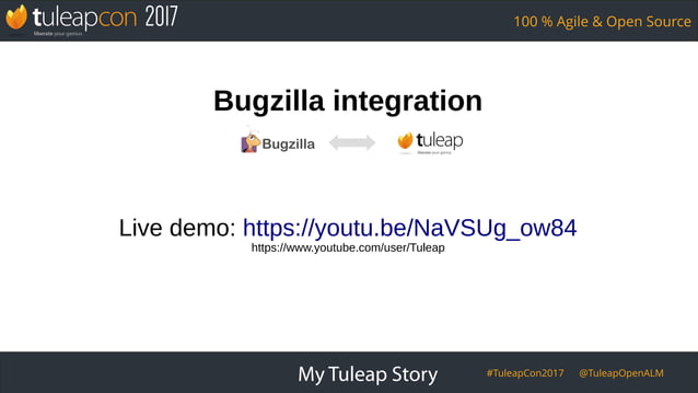 TuleapCon2017-Bugzilla-integration | PPT