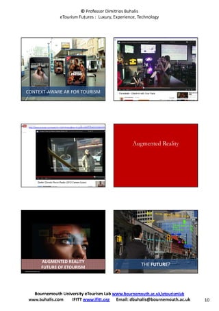 Buhalis e tourism futures: the future of technology enabled tourism | PDF