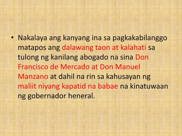 Buhay ni rizal | PPT