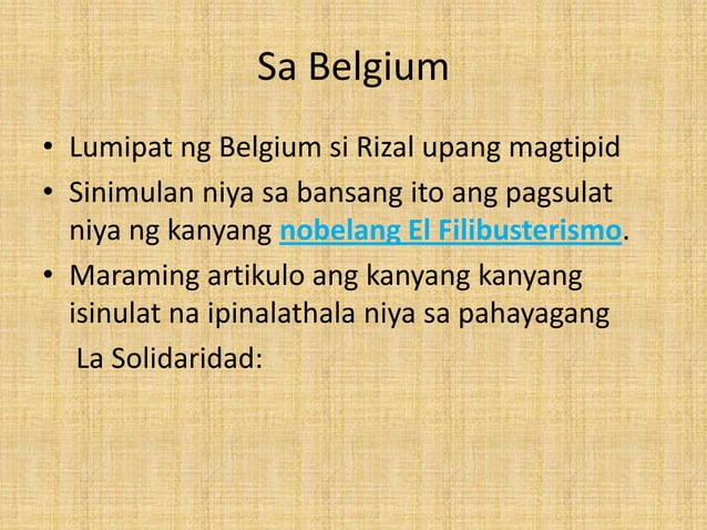 Buhay ni rizal | PPT