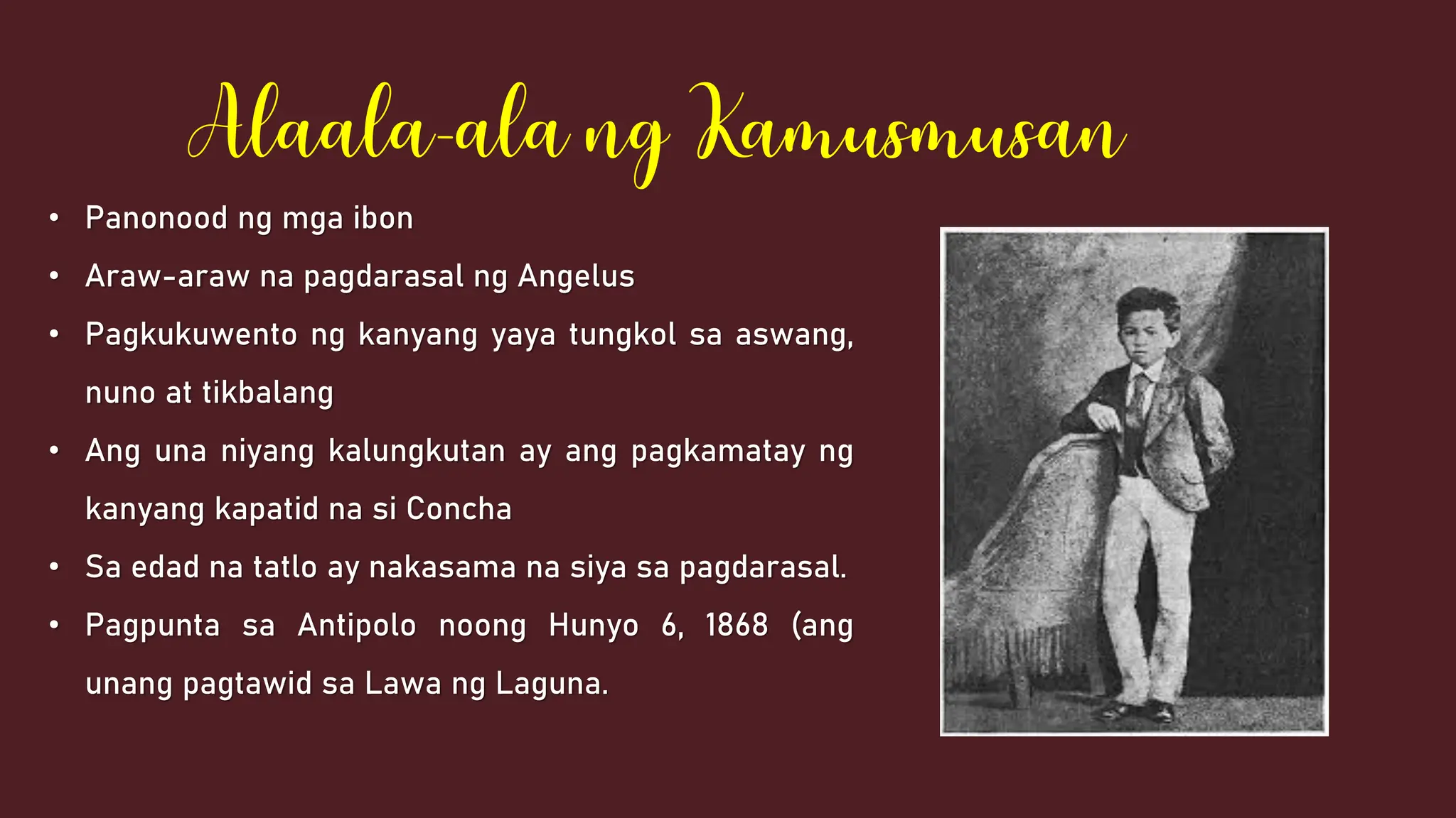 BUHAY NI RIZAL KABATAAN AT PANIMULANG EDUKASYON.pdf
