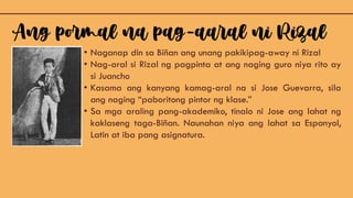 BUHAY NI RIZAL KABATAAN AT PANIMULANG EDUKASYON.pdf