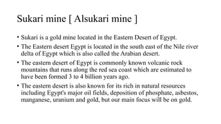 Case study based on a mine in Alsukari .pptx