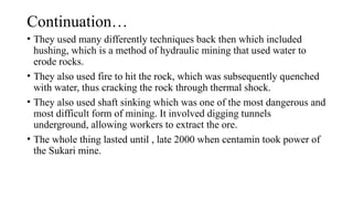 Case study based on a mine in Alsukari .pptx