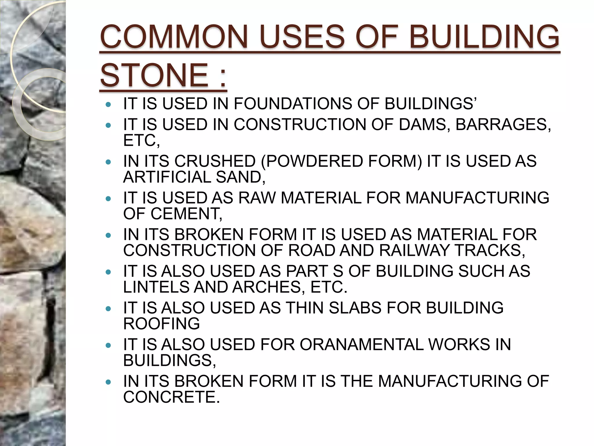 stone ppt | PPTX