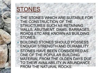 stone ppt | PPTX