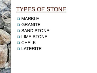 stone ppt | PPTX