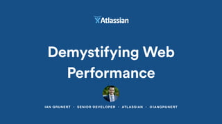 Demystifying Web Performance | PPT