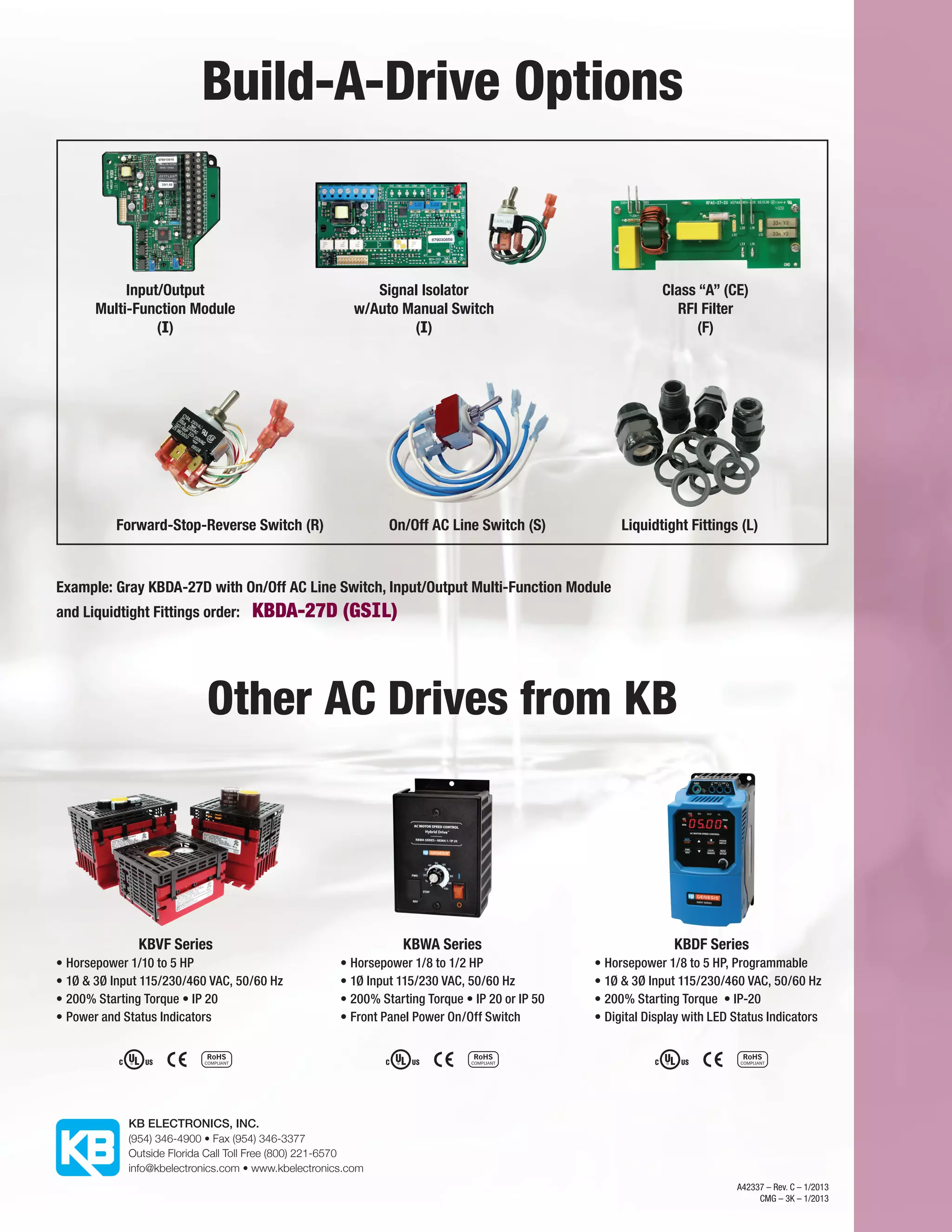 Build-A-Drive selection guide | PDF | Consumer Electronics | Technology & Computing