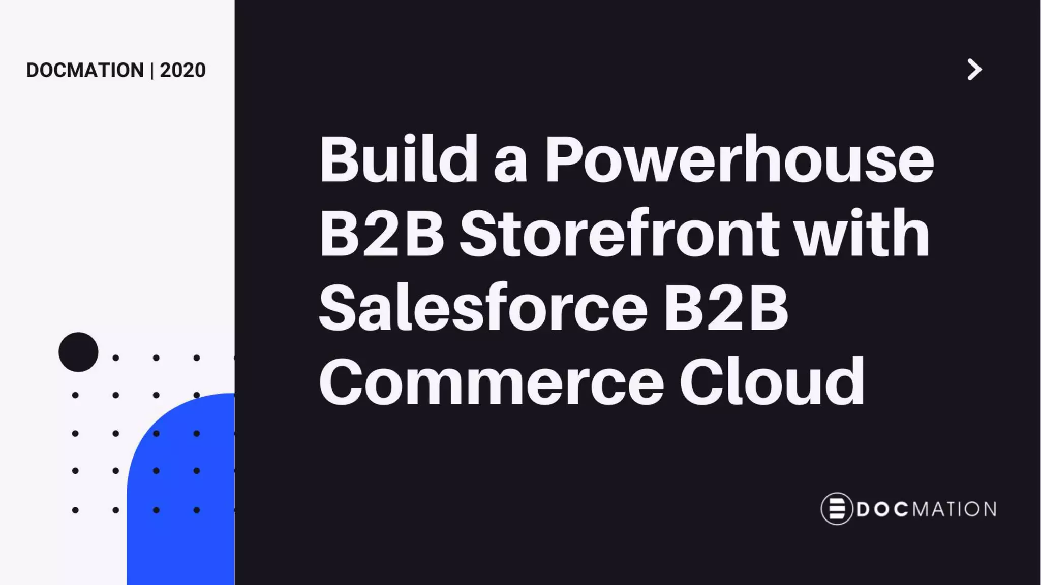 Build powerhouse-b2b-storefront-salesforce docmation | PPT