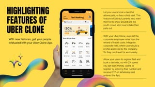 Build Your Uber Clone App with Advanced Features | PPT