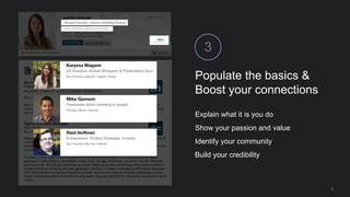 Build Your LinkedIn Profile - The Basics | PPT