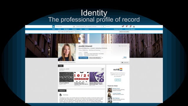 Build Your LinkedIn Profile - The Basics | PPT