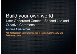 Build Your Own World | PDF