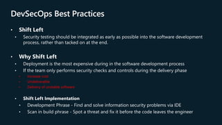 DevSecOps 實踐與 GitHub 進階安全: 建立安全的開發流程 | PPT