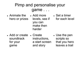 Build a basic maze in scratch (v1) | PDF