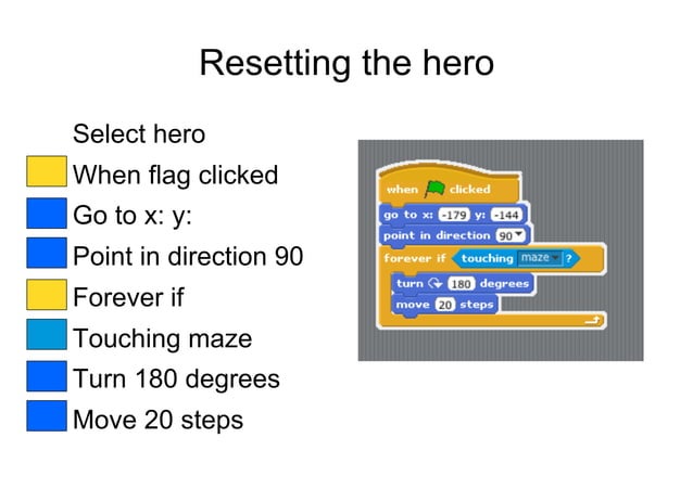 Build a basic maze in scratch (v1) | PDF | Programming Languages ...