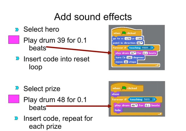 Build a basic maze in scratch (v1) | PDF | Programming Languages ...
