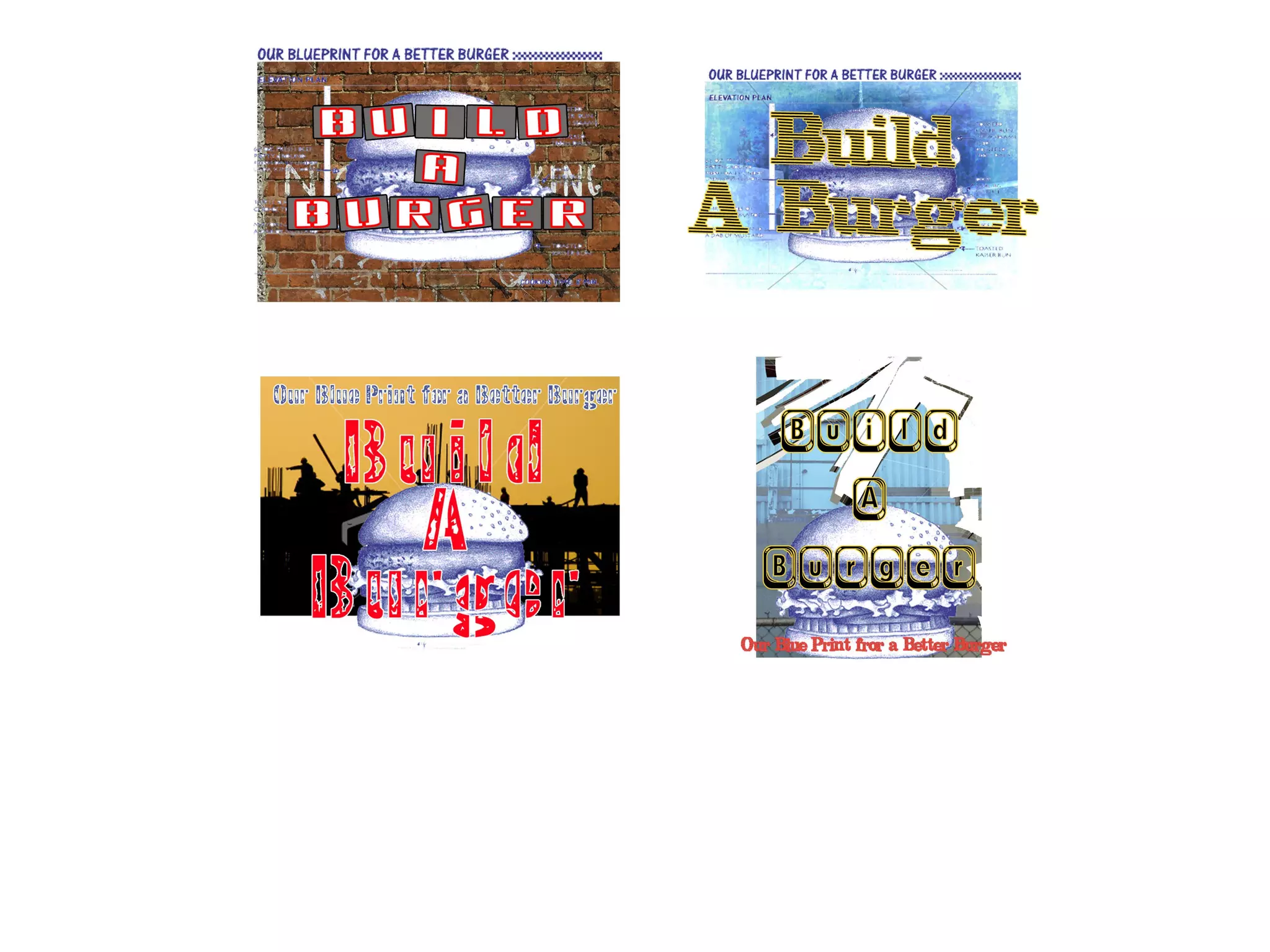 Build A Burger Concept Presentation - Bert Turner, Architect | PPT