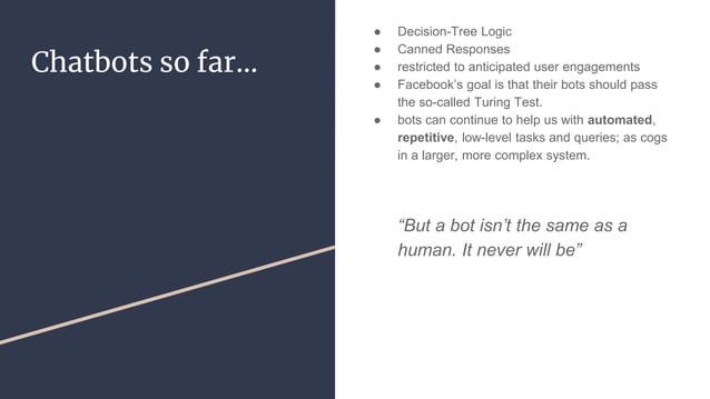 Build a chatbot using rasa | PPTX