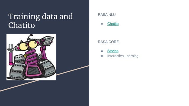 Build a chatbot using rasa | PPTX