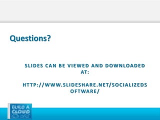 Overview: Building Open Source Cloud Computing Environments | PPTX