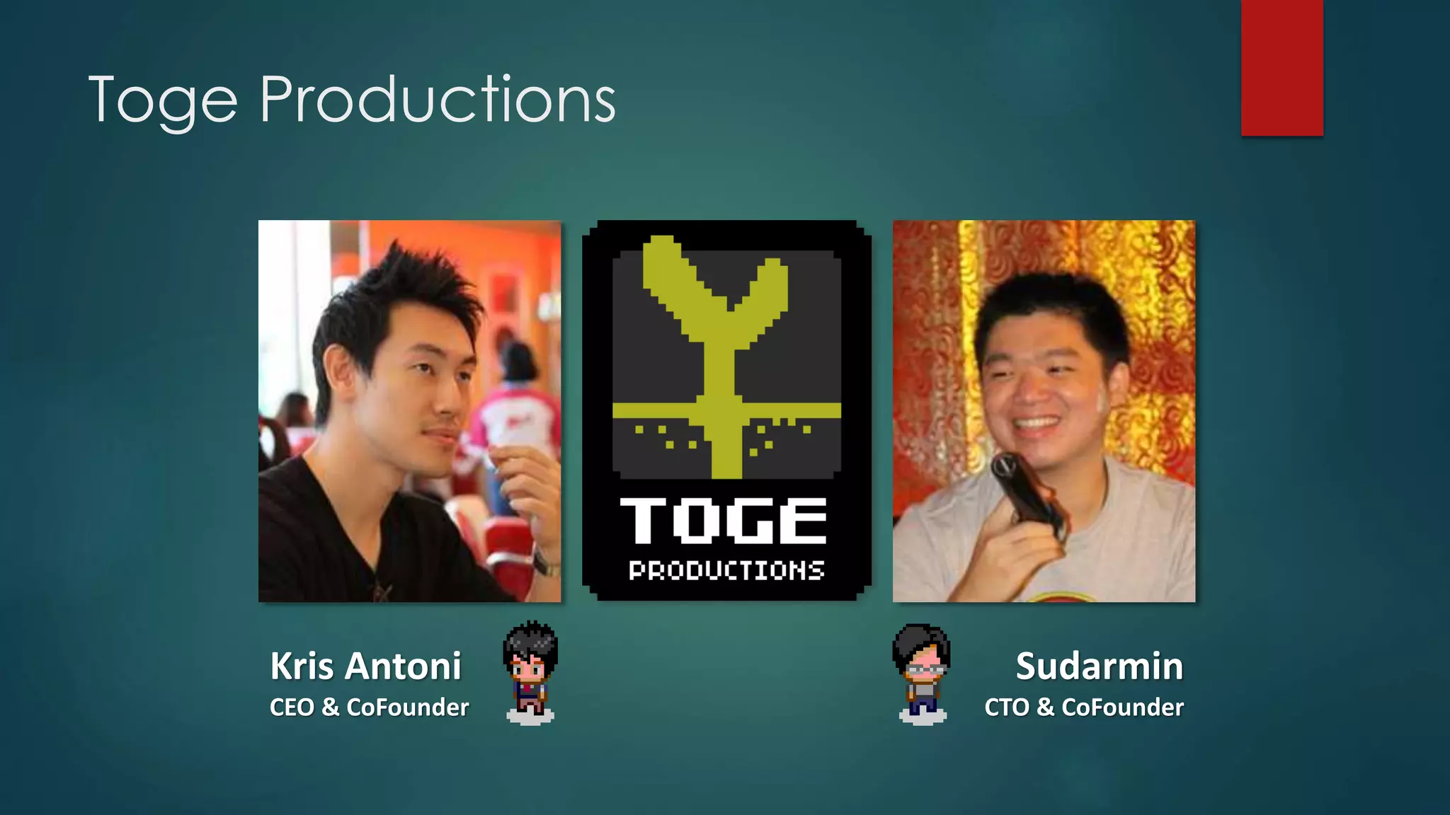 [Tech in Asia Campus Visit] Building a game dev studio | PPTX