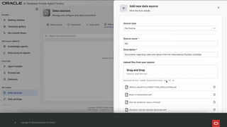 Build Agentic AI Applications with Oracle AI Database Private Agent ...