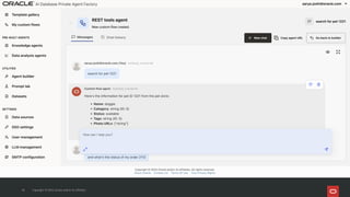 Build Agentic AI Applications with Oracle AI Database Private Agent ...