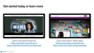 Build Agile Business Processes with Microsoft Power Platform | PPT
