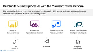 Build Agile Business Processes with Microsoft Power Platform | PPT