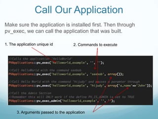 Building An Application | PPTX