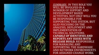 Build and release engineer | PPT