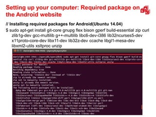 Build and Run Android N Source Ccode on NXP SABRESD platform | PDF