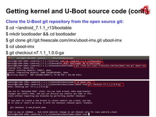 Build and Run Android N Source Ccode on NXP SABRESD platform | PDF