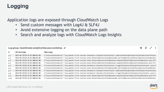 Build and Run Streaming Applications with Apache Flink and Amazon Kinesis Data Analytics for ...
