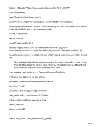 Build an LLM-powered application using LangChain.pdf