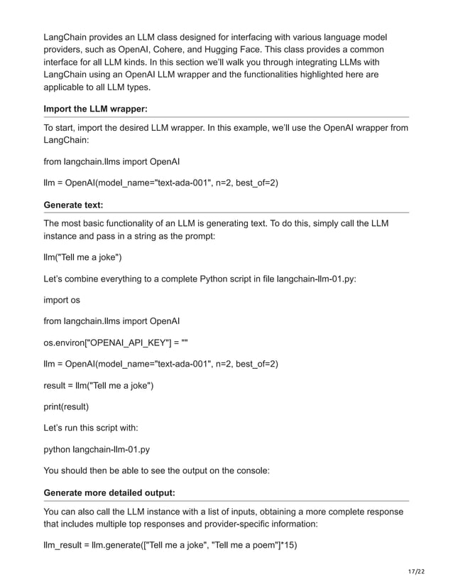 Build an LLM-powered application using LangChain.pdf