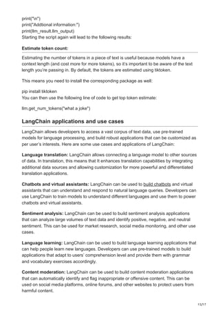 Build an LLM-powered application using LangChain.pdf