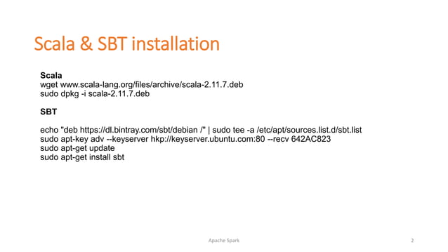 Build application using sbt | PDF