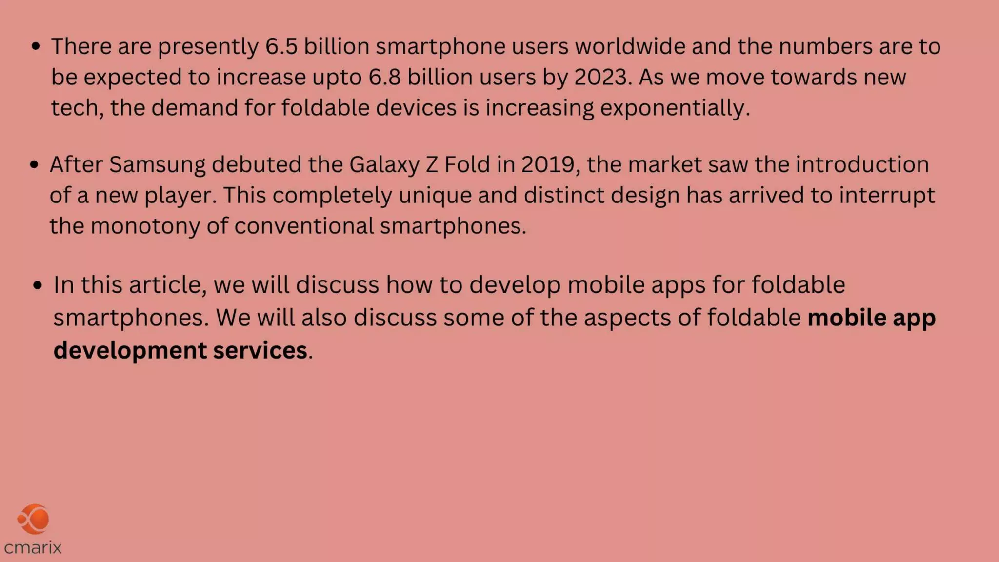 How to Build an App for Foldable Smartphones? | PPTX