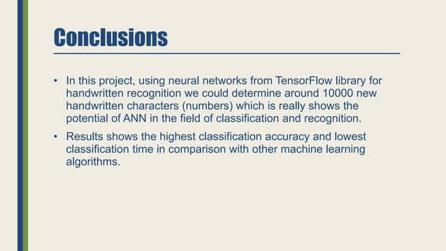 Build a simple image recognition system with tensor flow | PPT